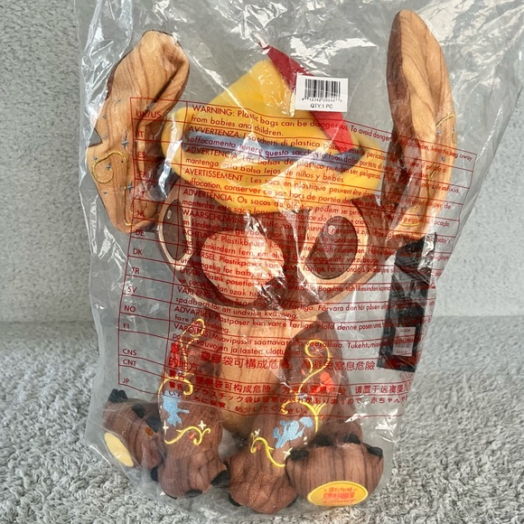 Disney | Toys | Stitch Crashes Disney Pinocchio Plush Stitch Plush ...
